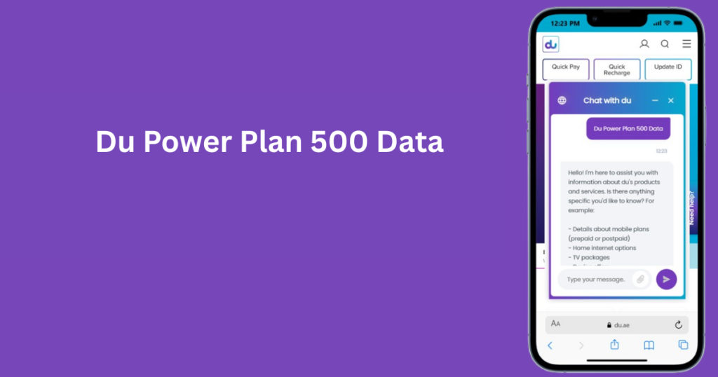 Du Unlimited Data For 1 Month | Activation & Plans 2026